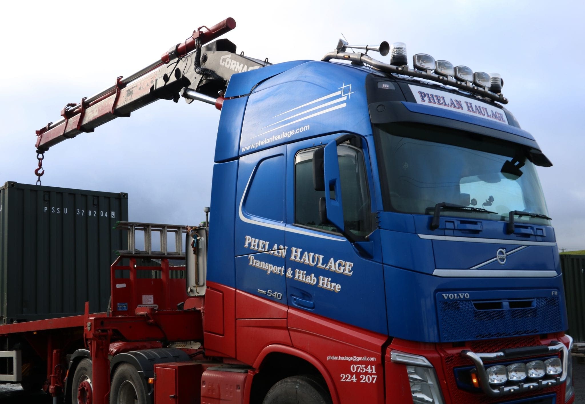 Artic Lorry - Fleet - Phelan Haulage | Hiab Hire Tyne and Wear