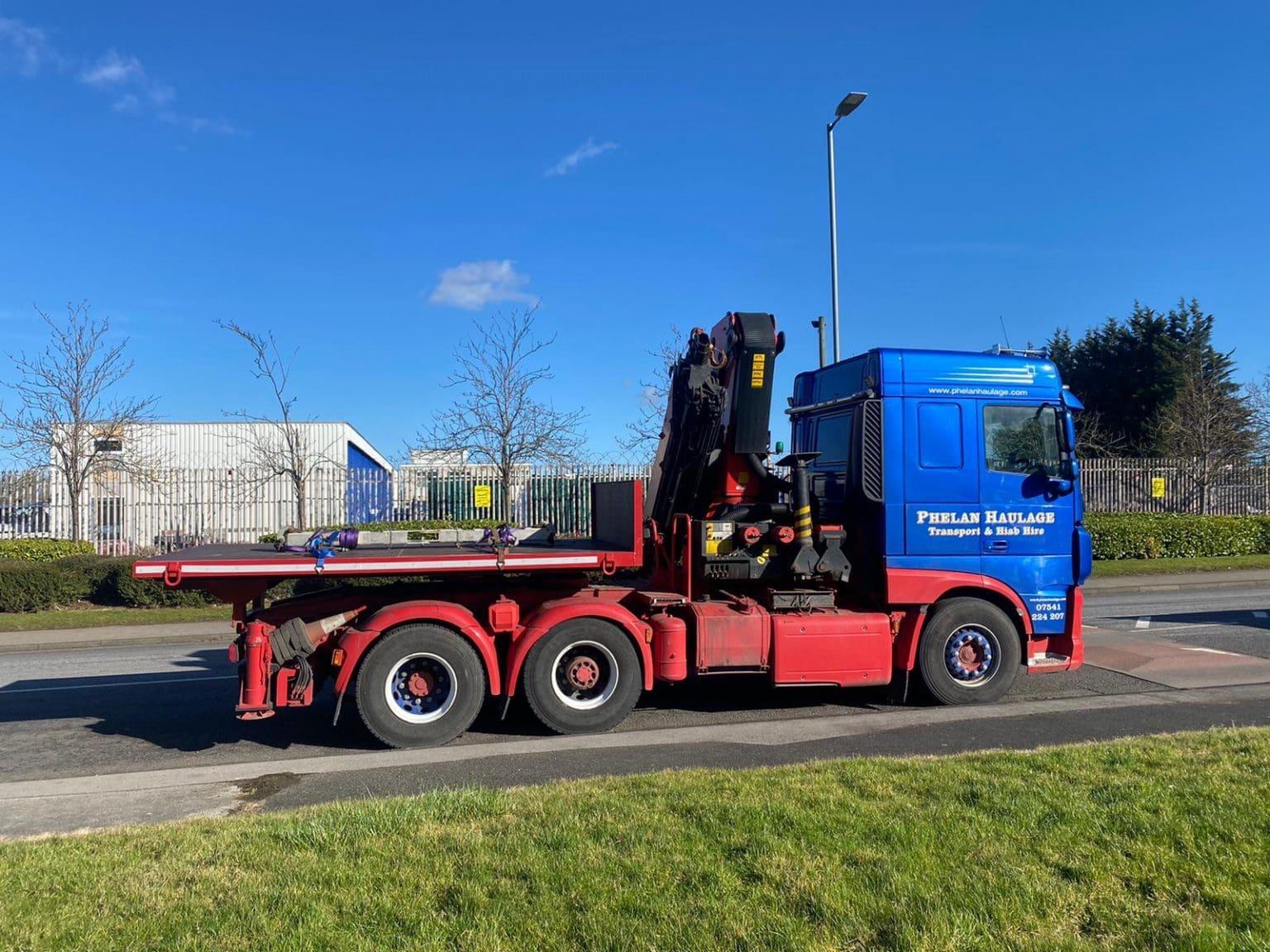 Rigid HIAB Hire - Phelan Haulage